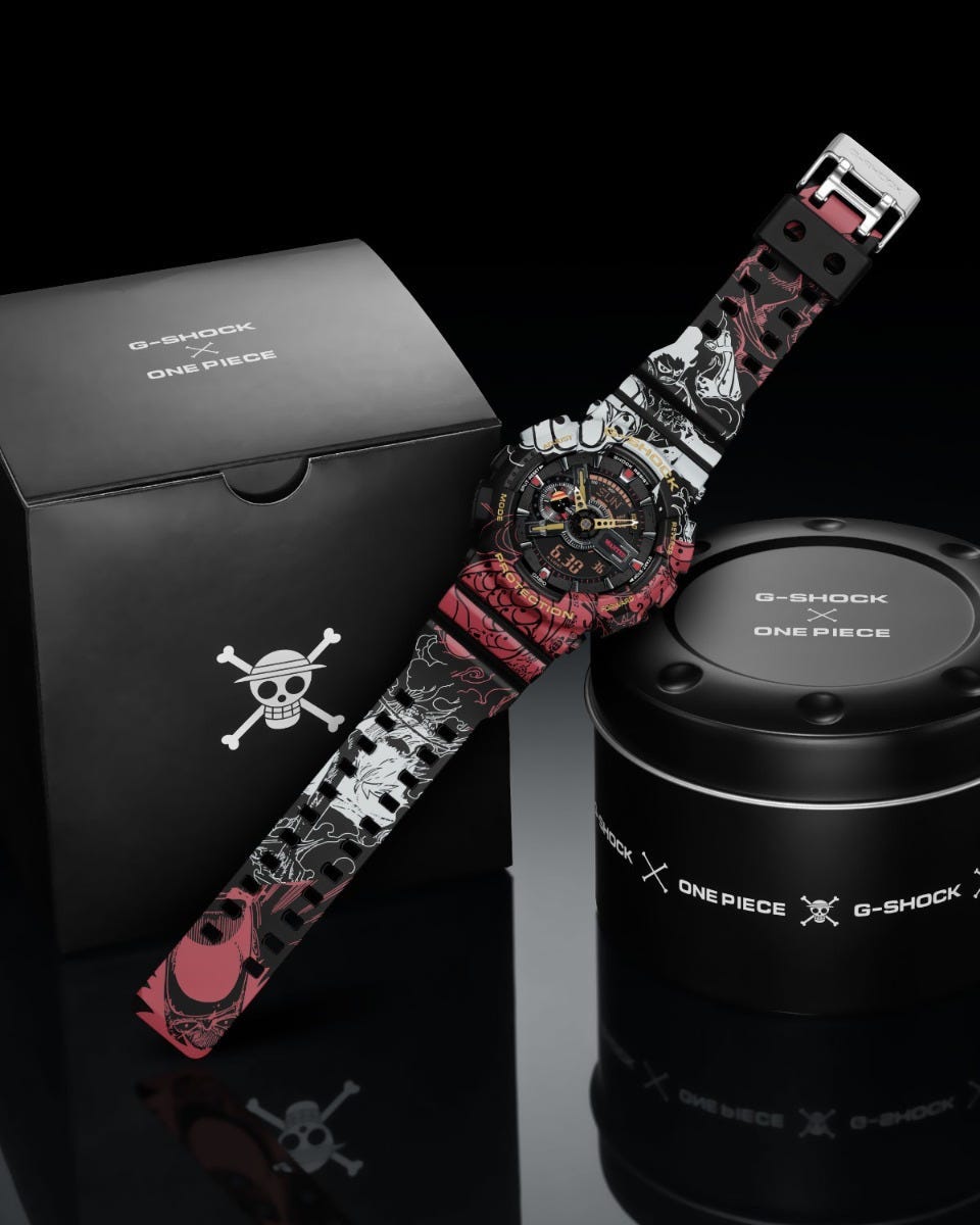 One Piece: Casio lança relógio inspirado no anime