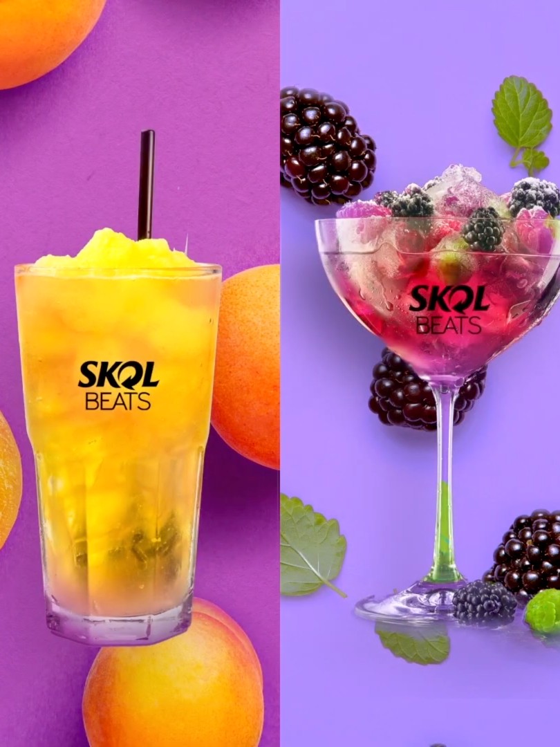 Drinks com Skol Beats para fazer em casa